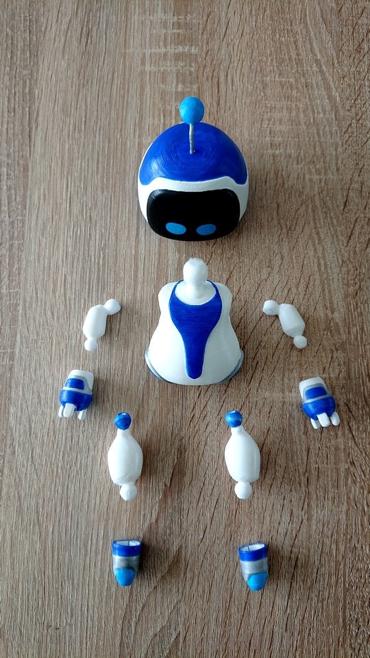 Astrobot Action Figure 3D Printing International Shipping - Etsy UK