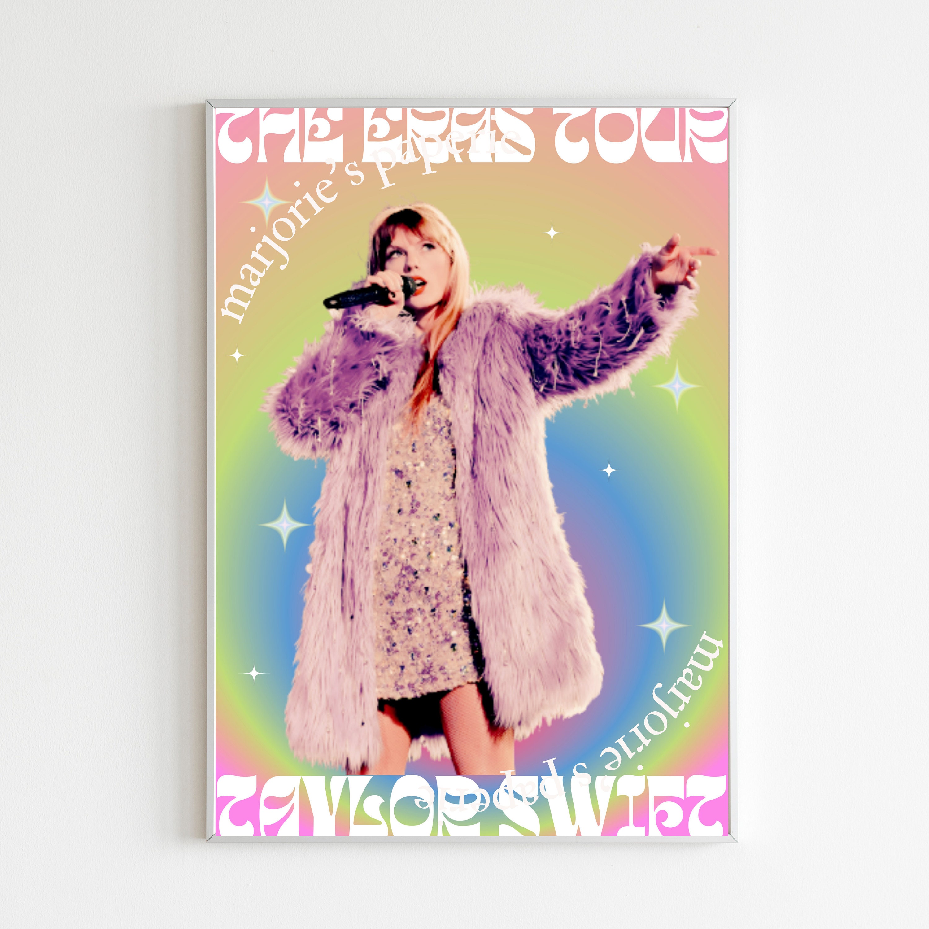 Taylor Swift Eras Tour Poster - Etsy