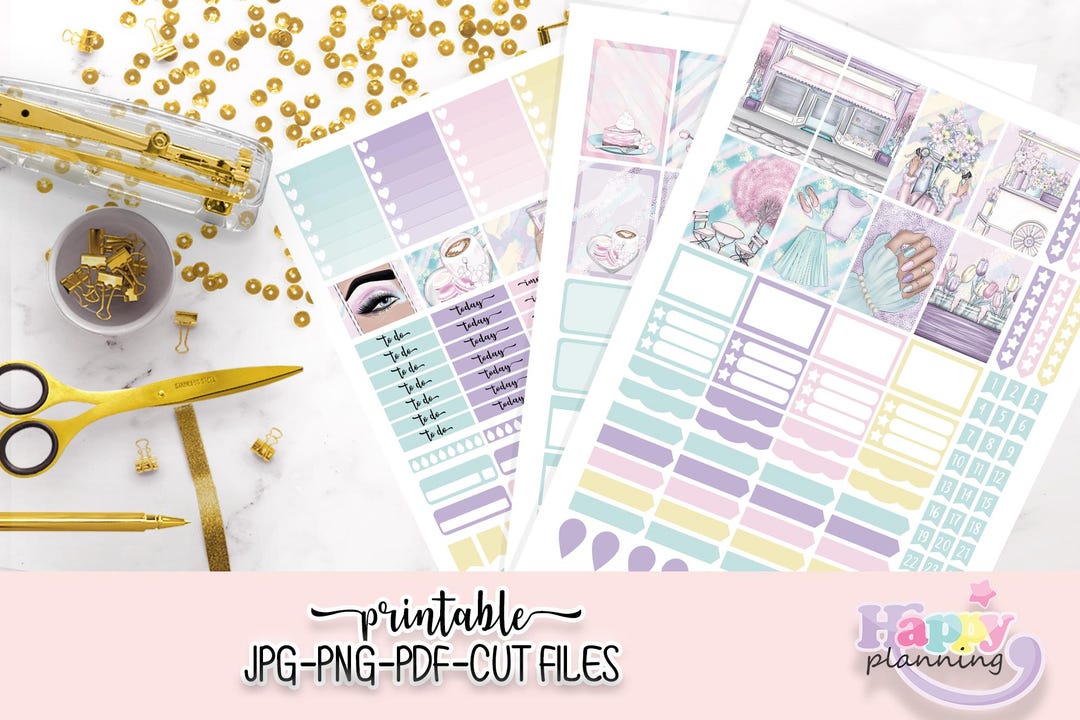 Printable Stickers, Stickers for Agendas, Organization and Planning ...