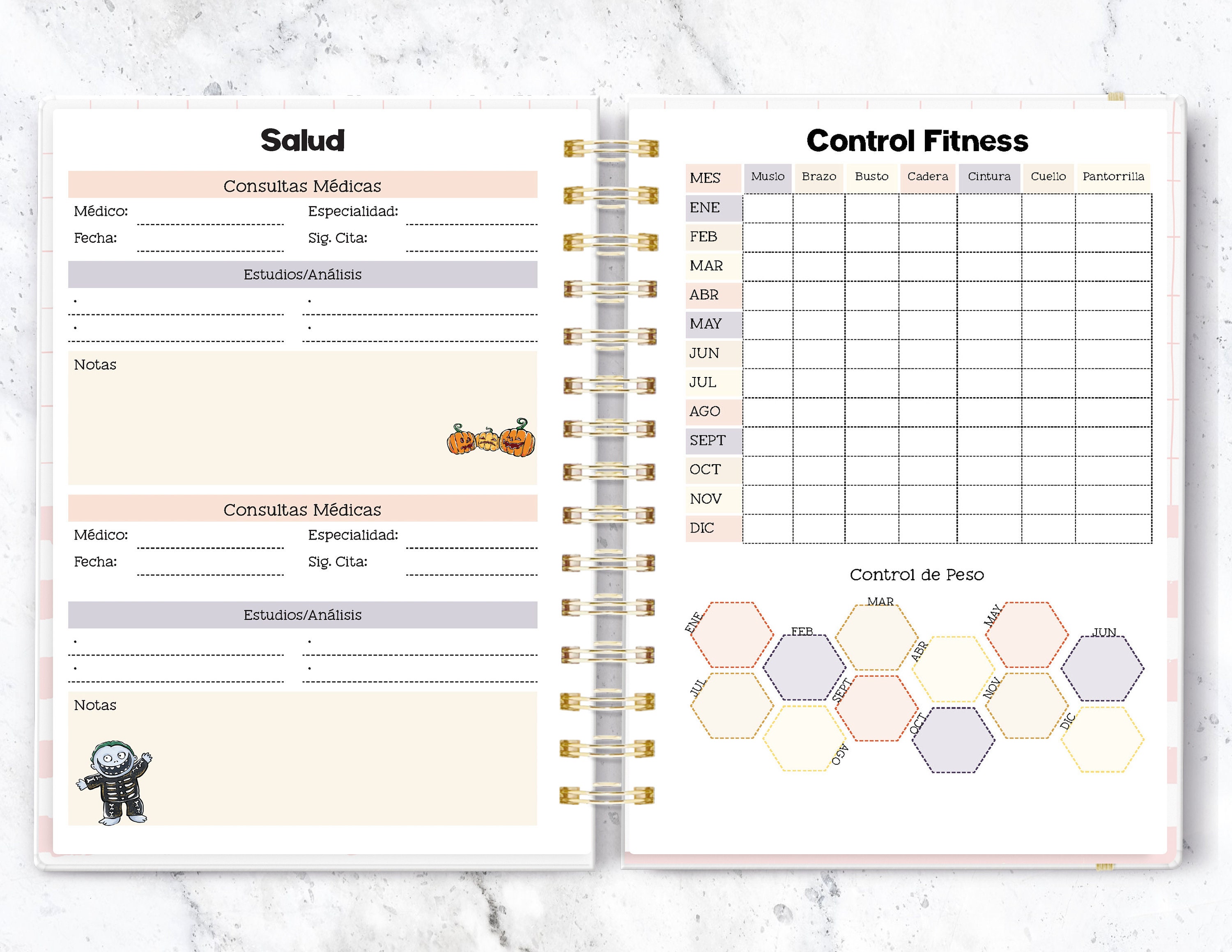 Nightmare Before Christmas Weekly Printable Agenda 2024 Half Letter - Etsy