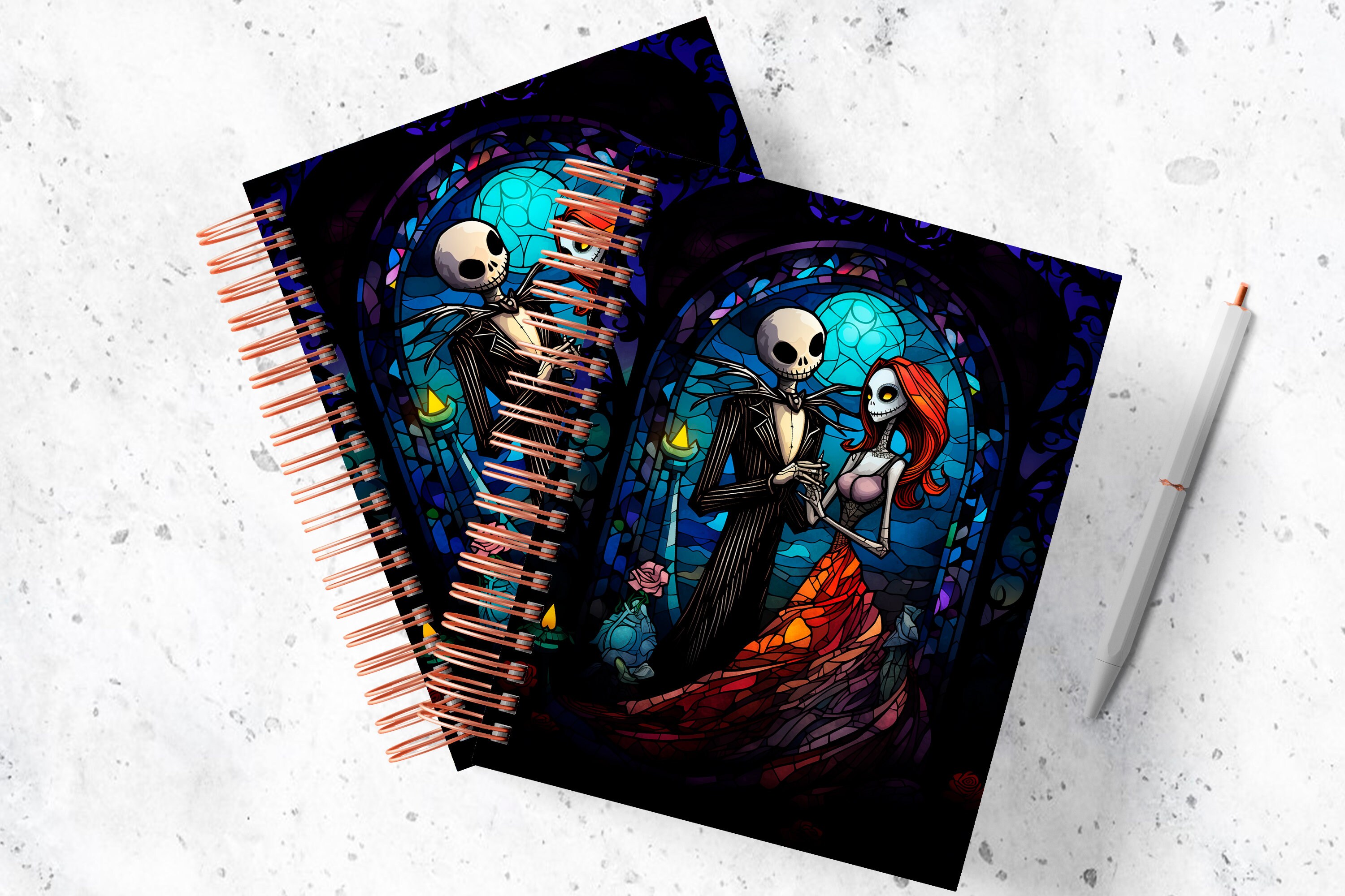 Nightmare Before Christmas Weekly Printable Agenda 2024 Half Letter - Etsy