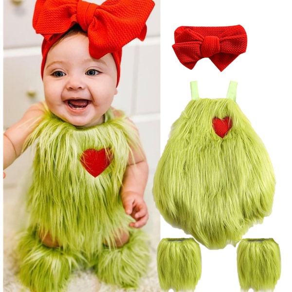 Grinch Costume Kids - Etsy