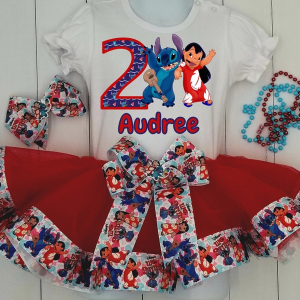 Stitch Tutu Outfit - Etsy