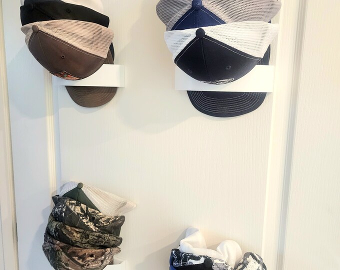 Hat Holder / Cap Display / Wall or Door Mounted - Etsy
