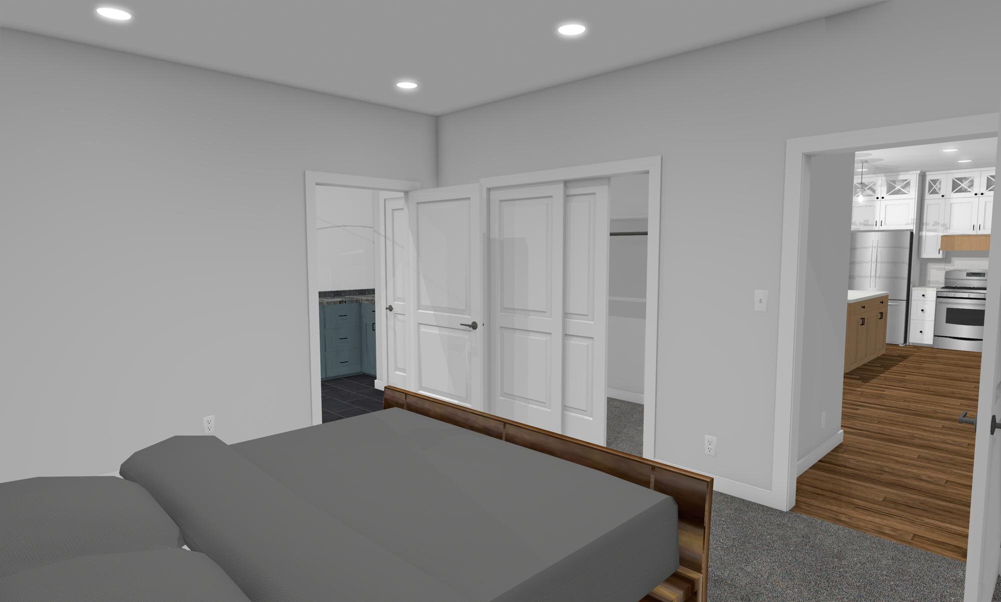 Small House Blueprints ~ Open Kitchen Plans ~ Open Living Space Homes ~ 1 Bathroom House Plans ...