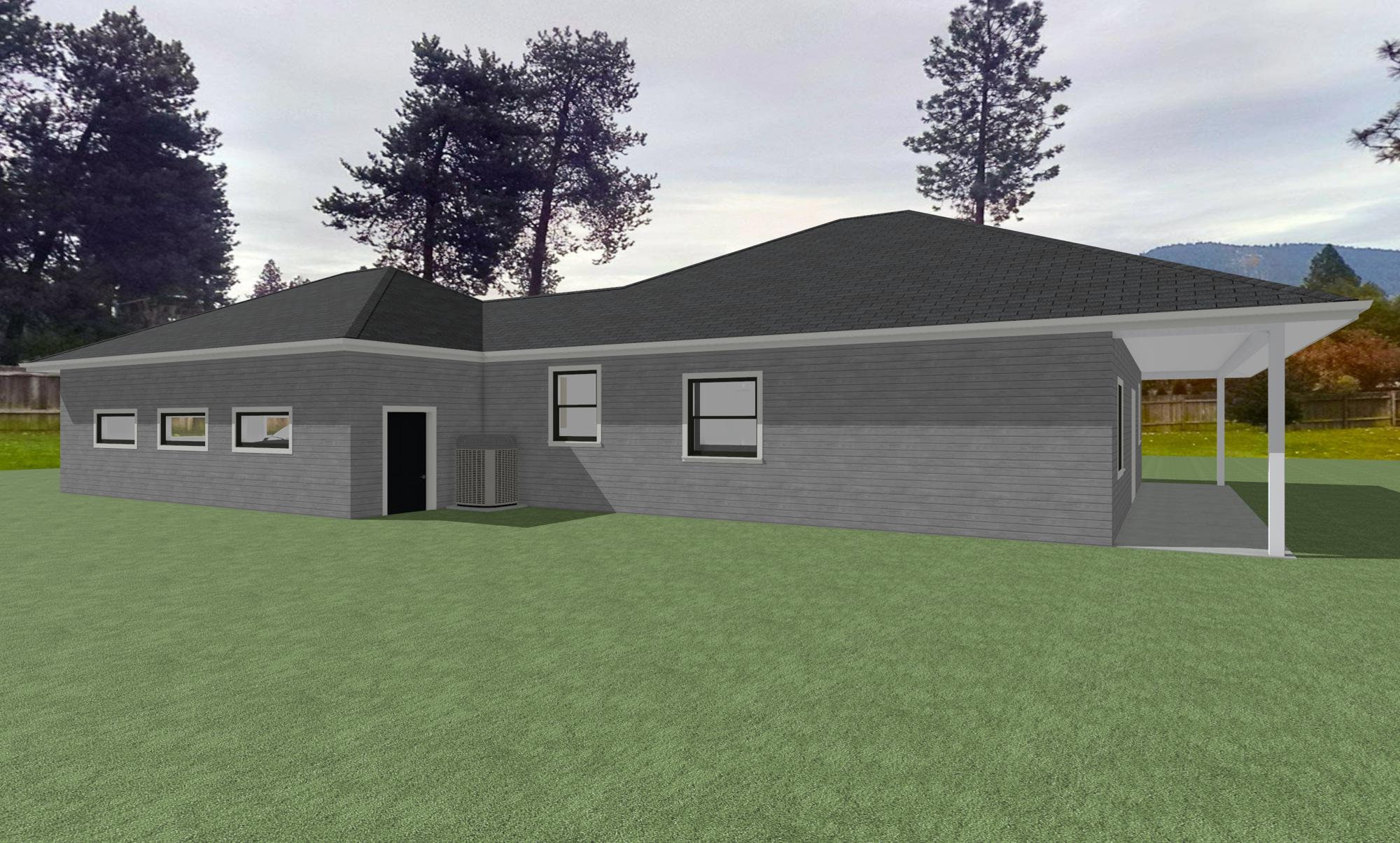 Small House Blueprints ~ Open Kitchen Plans ~ Open Living Space Homes ...