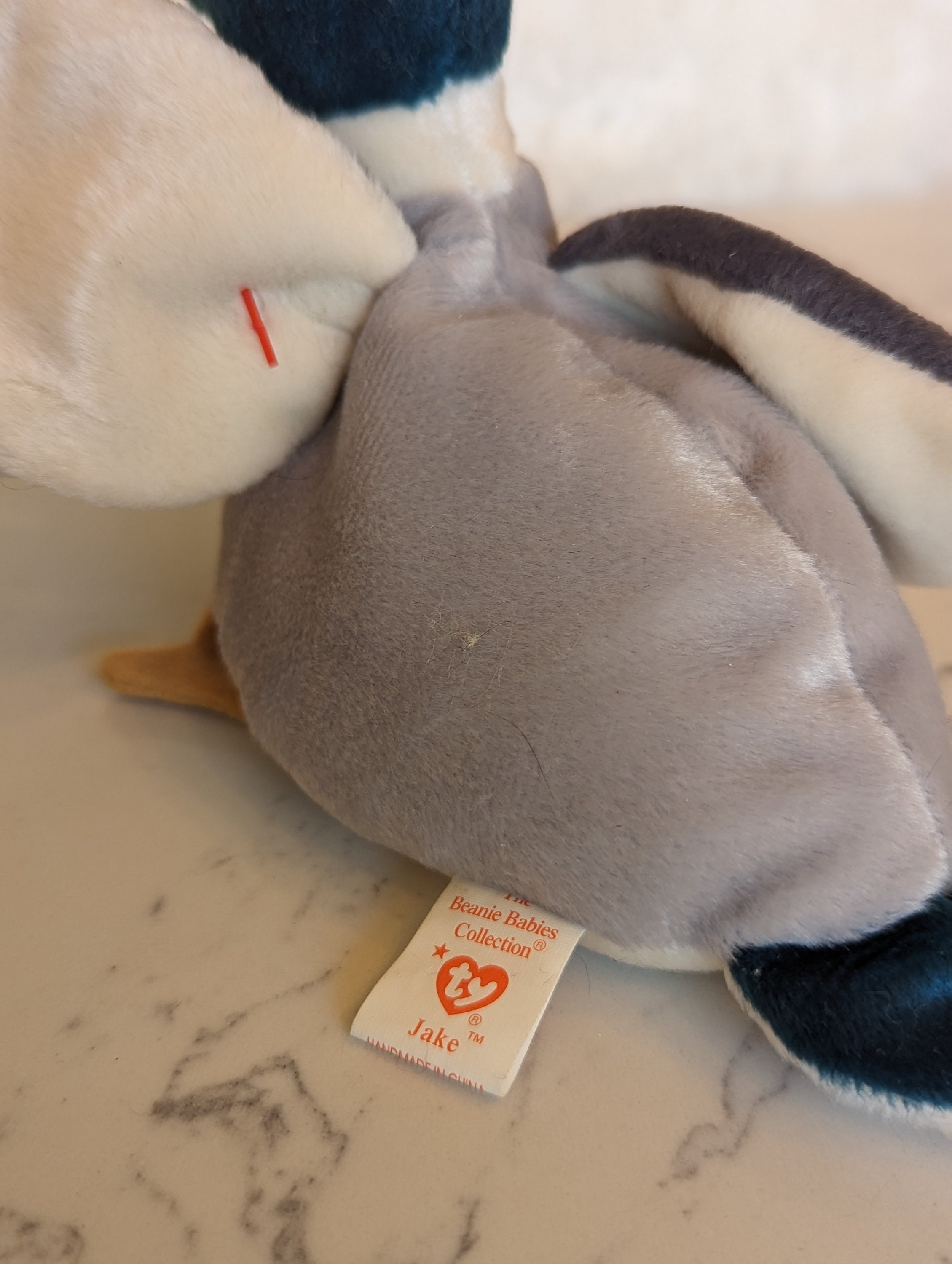 Vintage Jake the Mallard Beanie Baby - Etsy
