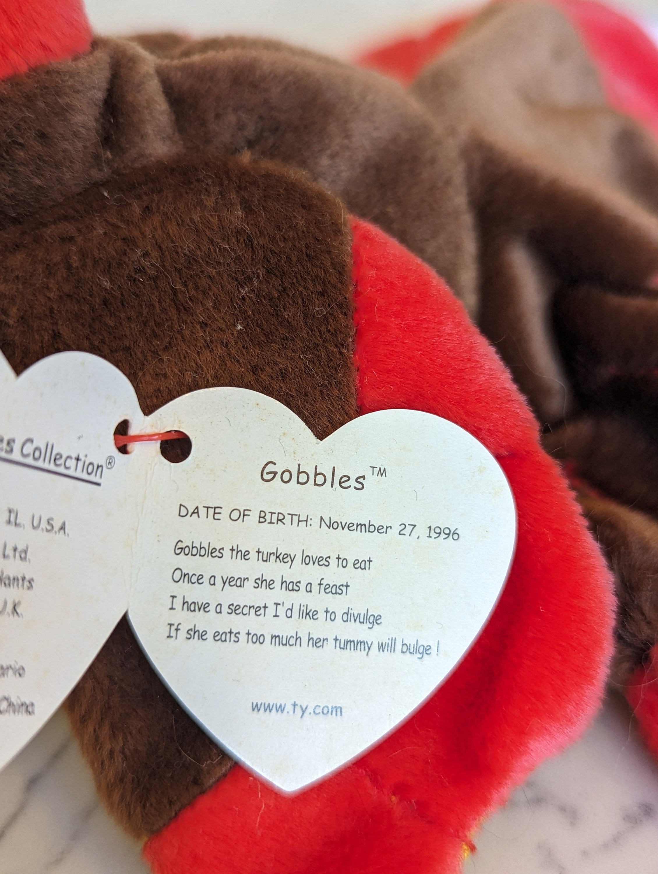 Rare Gobbles Beanie Baby - Etsy
