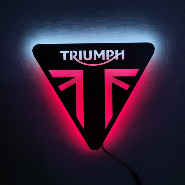 Triumph Motorcycle - Etsy