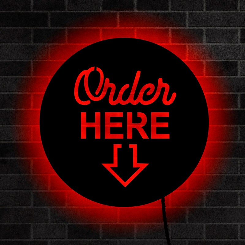 Order Here Sign - Etsy