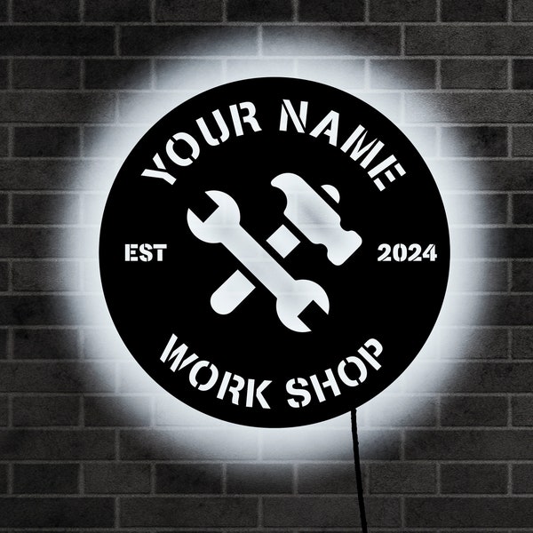 Led Light Wall Decor - Etsy