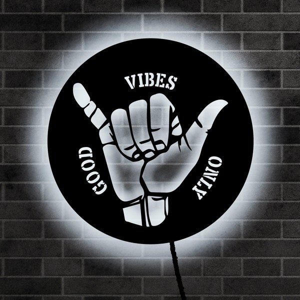 Good Vibes Neon Sign - Etsy