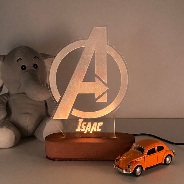 Acrylic Night Light - Etsy