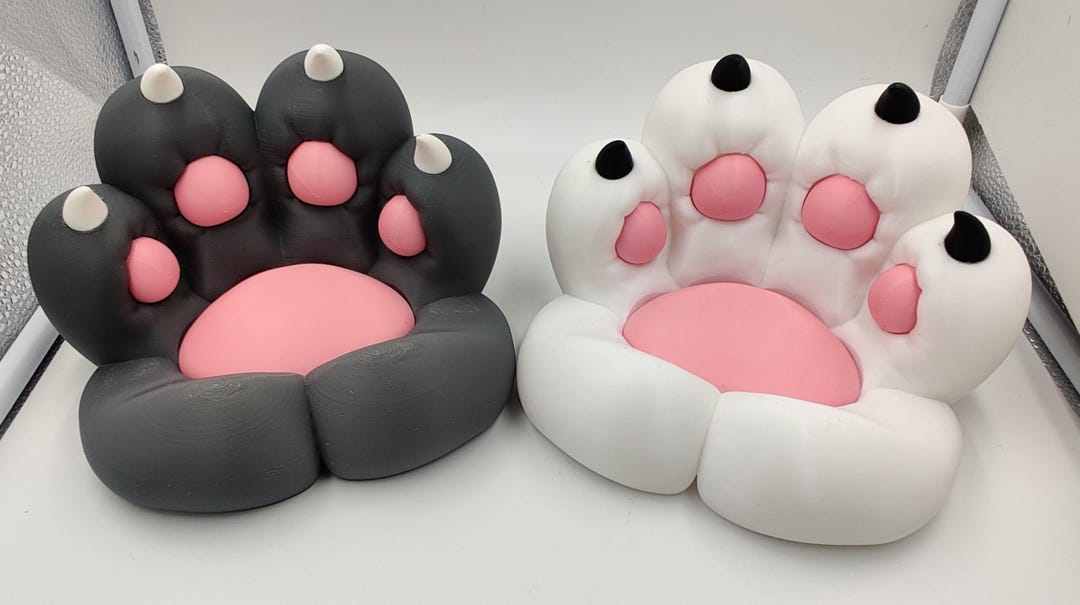 Adorable Cat Paw Phone, Tablet, Switch Stand | 3D Printed Phone Holder ...