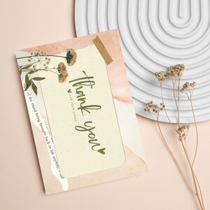 Small Thank You Cards Instant Download Appreciation Notes Cards for ...