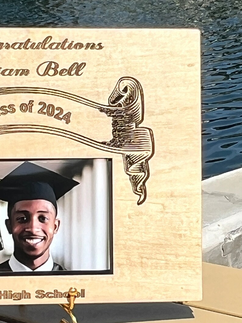 Graduation Wooden Guest Book Personalized Engraved - Etsy