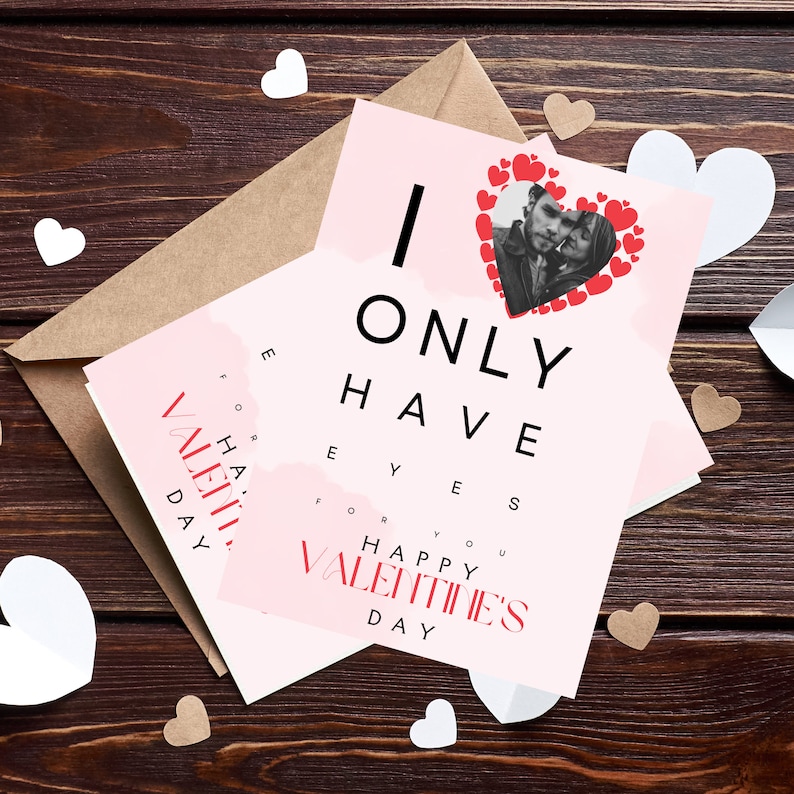 Printable Valentine Card, Pink Watercolor Background, Printable Heart ...