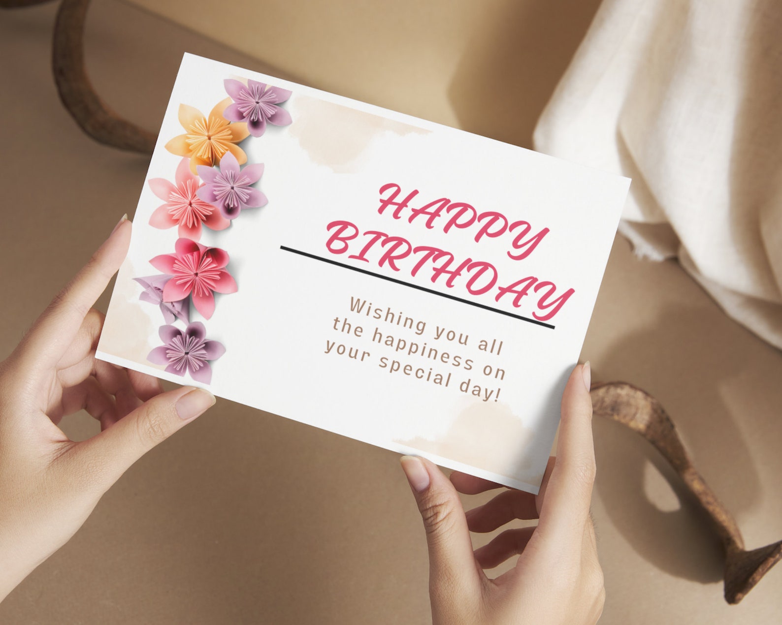 Birthday Card, Happy Birthday Card, Friend Birthday Card, Birthday Card ...