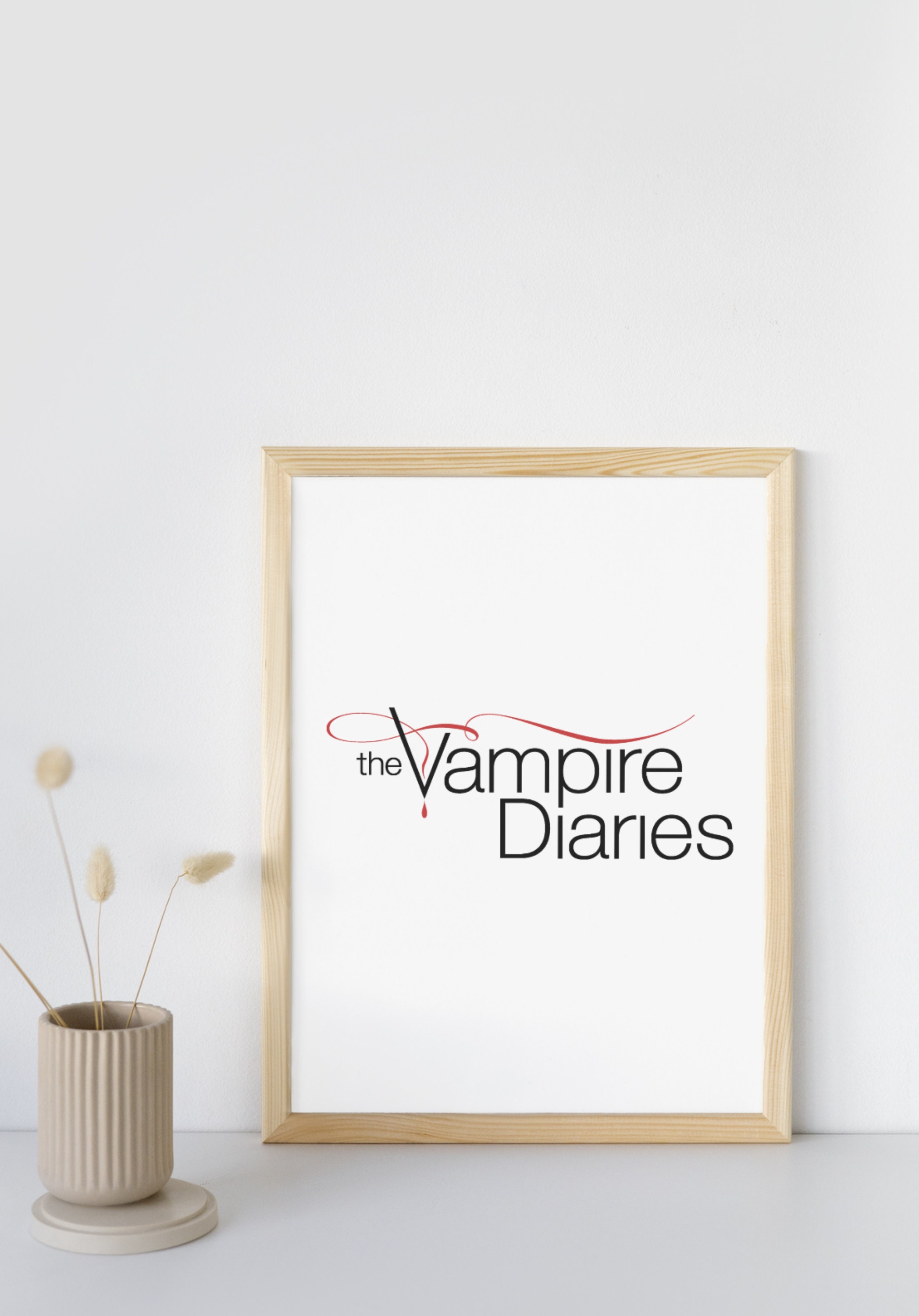The Vampire Diaries Logo PNG Vampire Diaries Png Sublimation Design ...