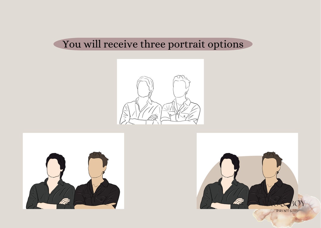 Vampire Diaries PNG Printable Wall Art 5 Instant Downloads Stefan and ...