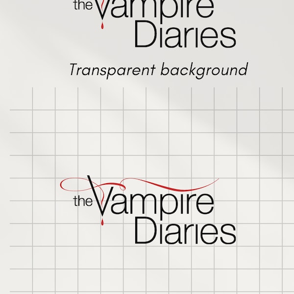 Vampire Diares Svg - Etsy