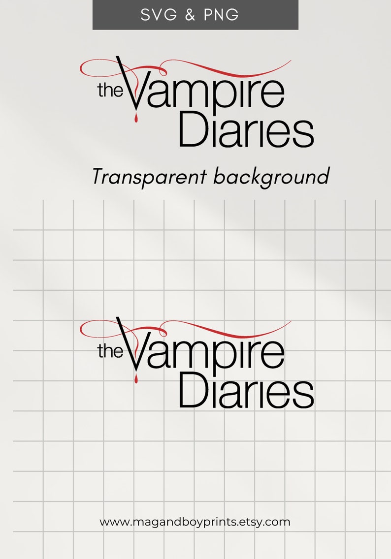 The Vampire Diaries Logo Png Vampire Diaries Png Sublimation Design Vampire Diaries Png Tvd Clip
