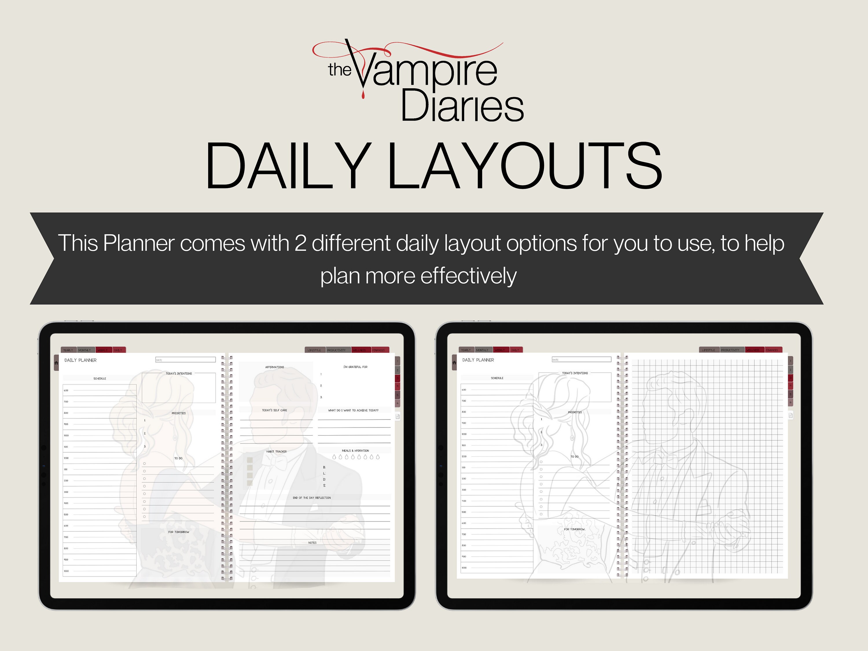 Vampire Diaries Digital Planner Goodnotes Planner Notability Planner ...