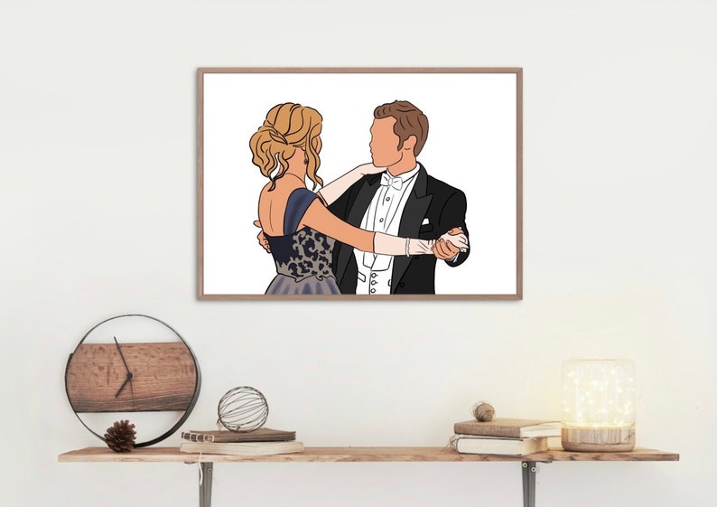Vampire Diaries PNG Faceless Printable Wall Art 5 Instant Downloads ...