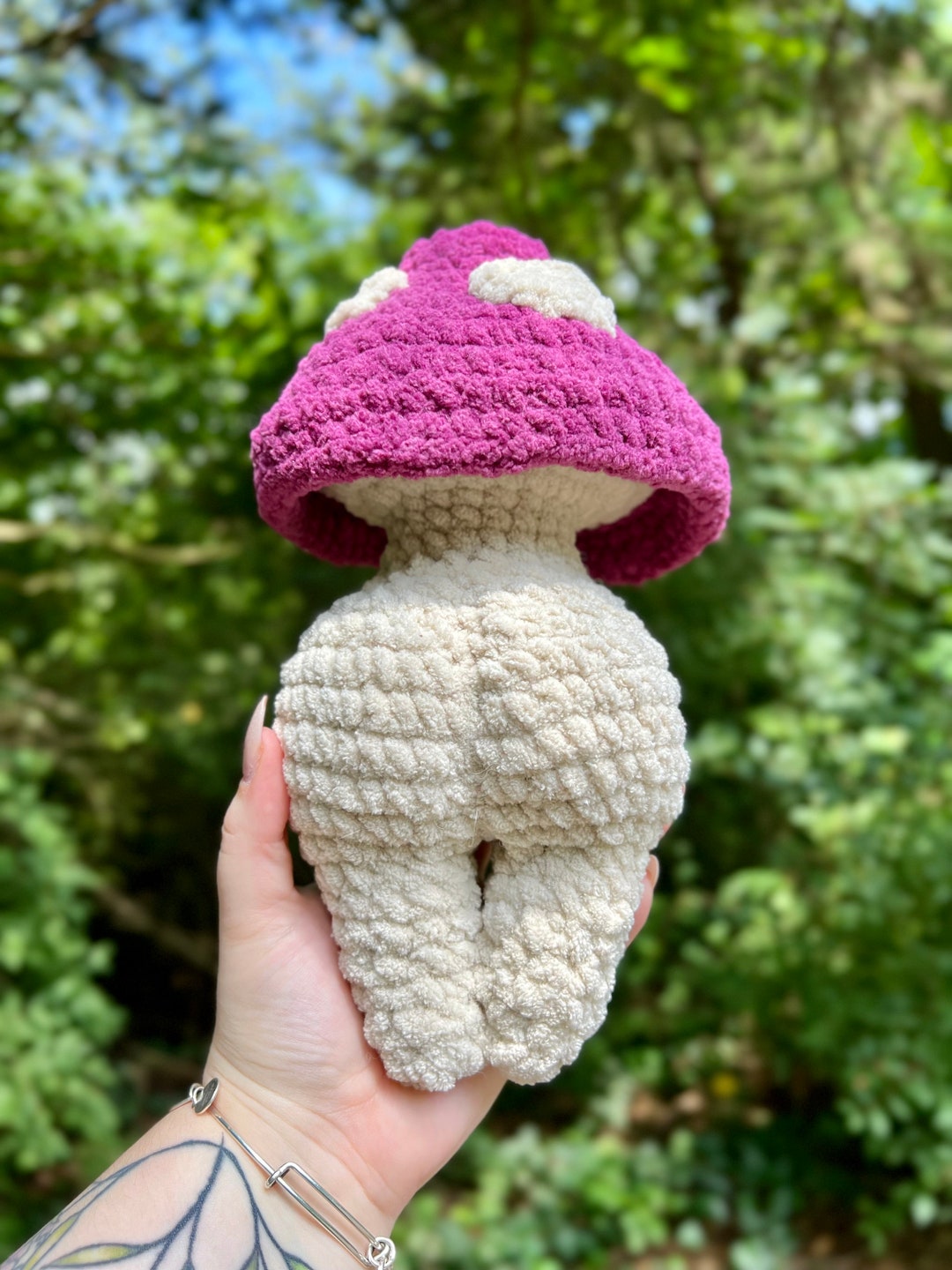 Crochet Curvy Mushroom Booty Etsy