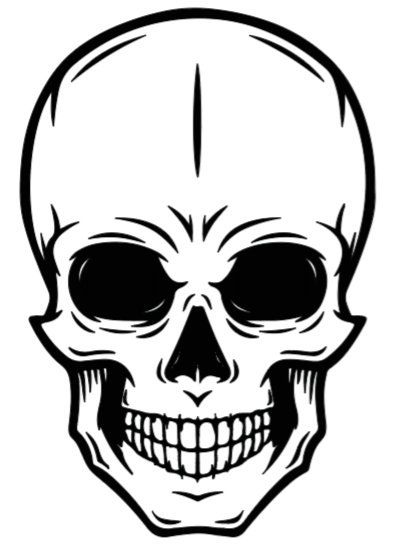 Angry Skull .svg - Etsy