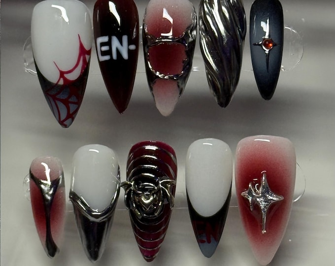 GNARLY by KATSEYE Customizable Gel X Press on Nails / "gnarly ...