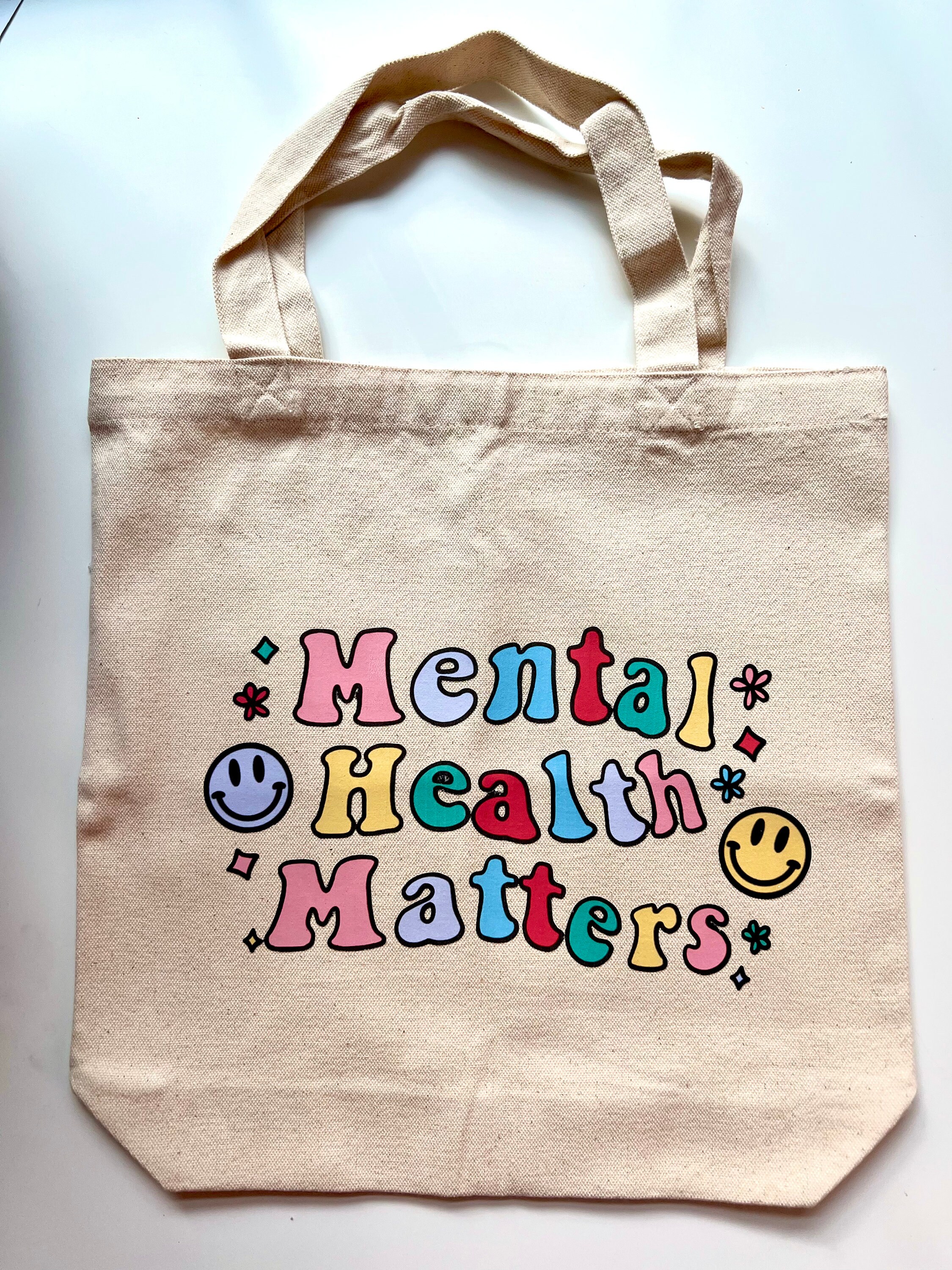 Mental Health Matters Tote Bag, Mental Health, Mental Health Matters ...