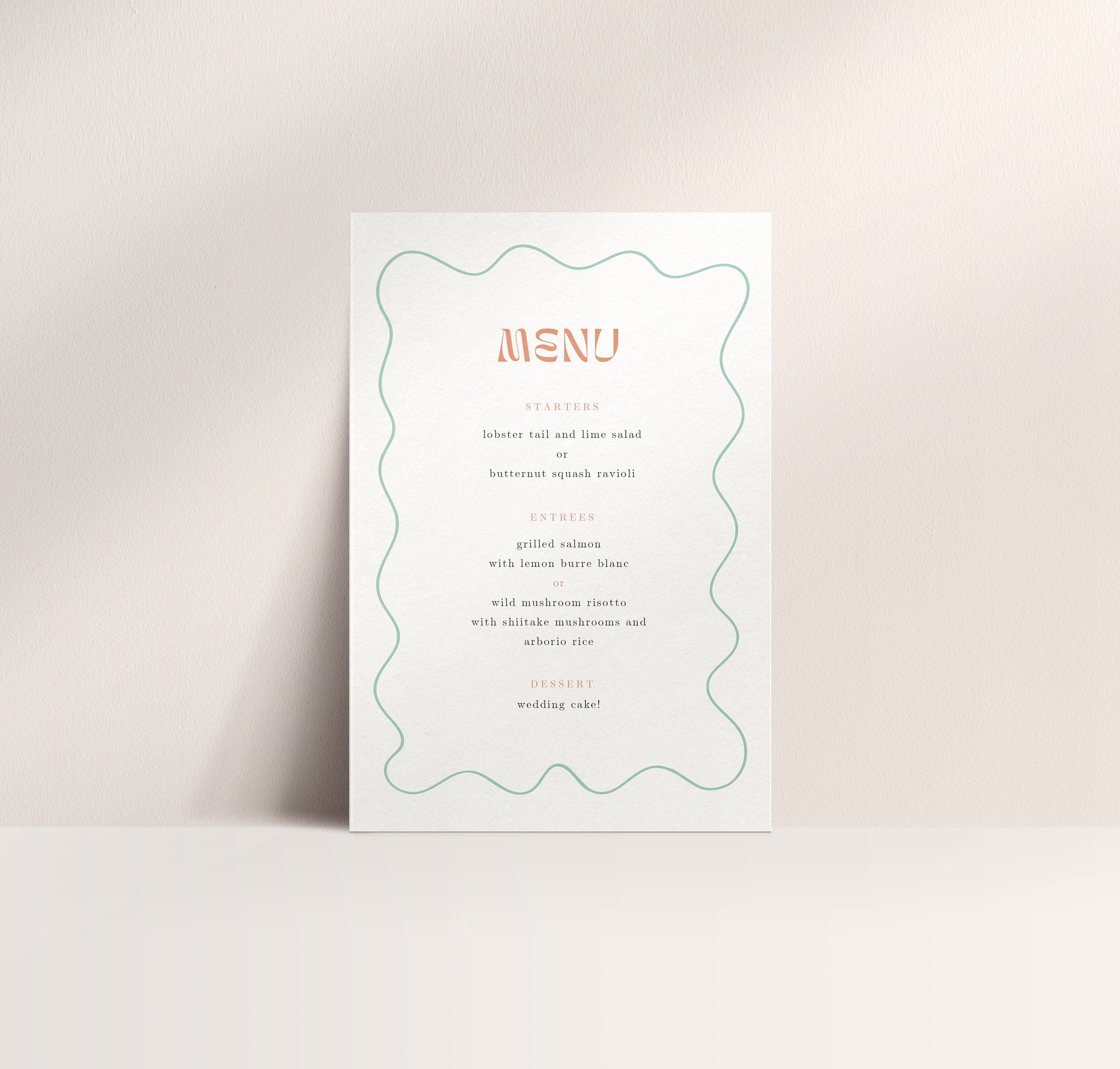 Modern French Invitation Set Template Download - Etsy