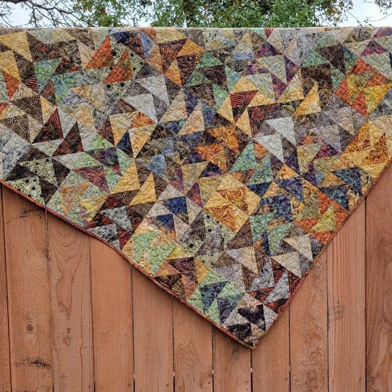 Batik Quilt Pattern - Etsy