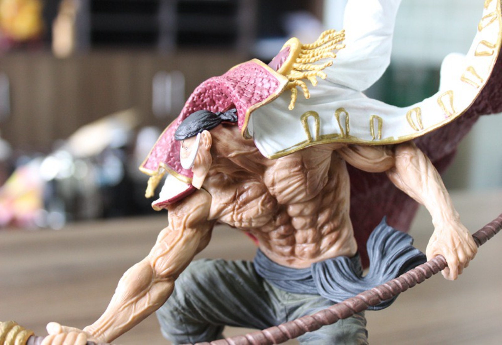 One Piece Figure 25CM White Beard Anime Action Figure Model - Etsy