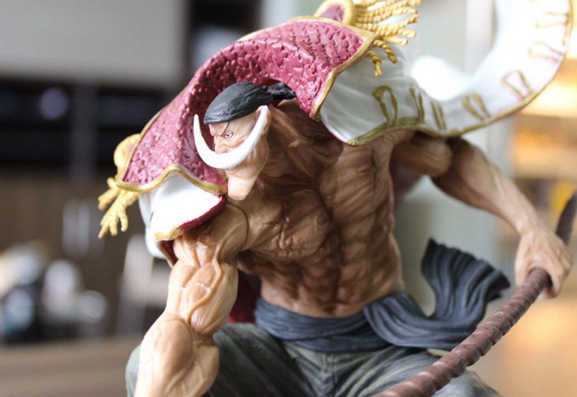 One Piece Figure 25CM White Beard Anime Action Figure Model - Etsy