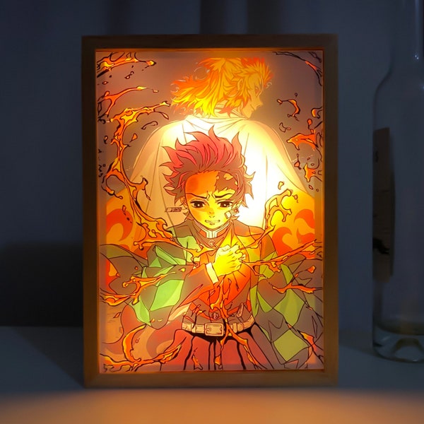 Anime Led Light Painting - Etsy
