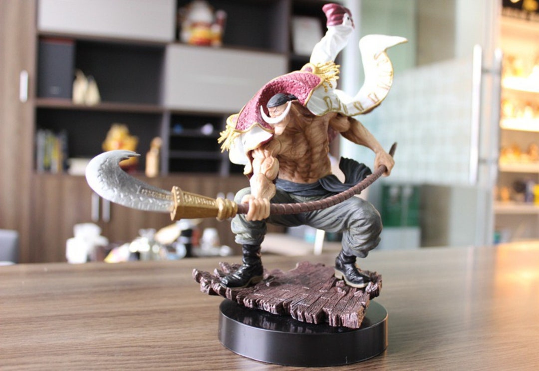 One Piece Figure 25CM White Beard Anime Action Figure Model - Etsy