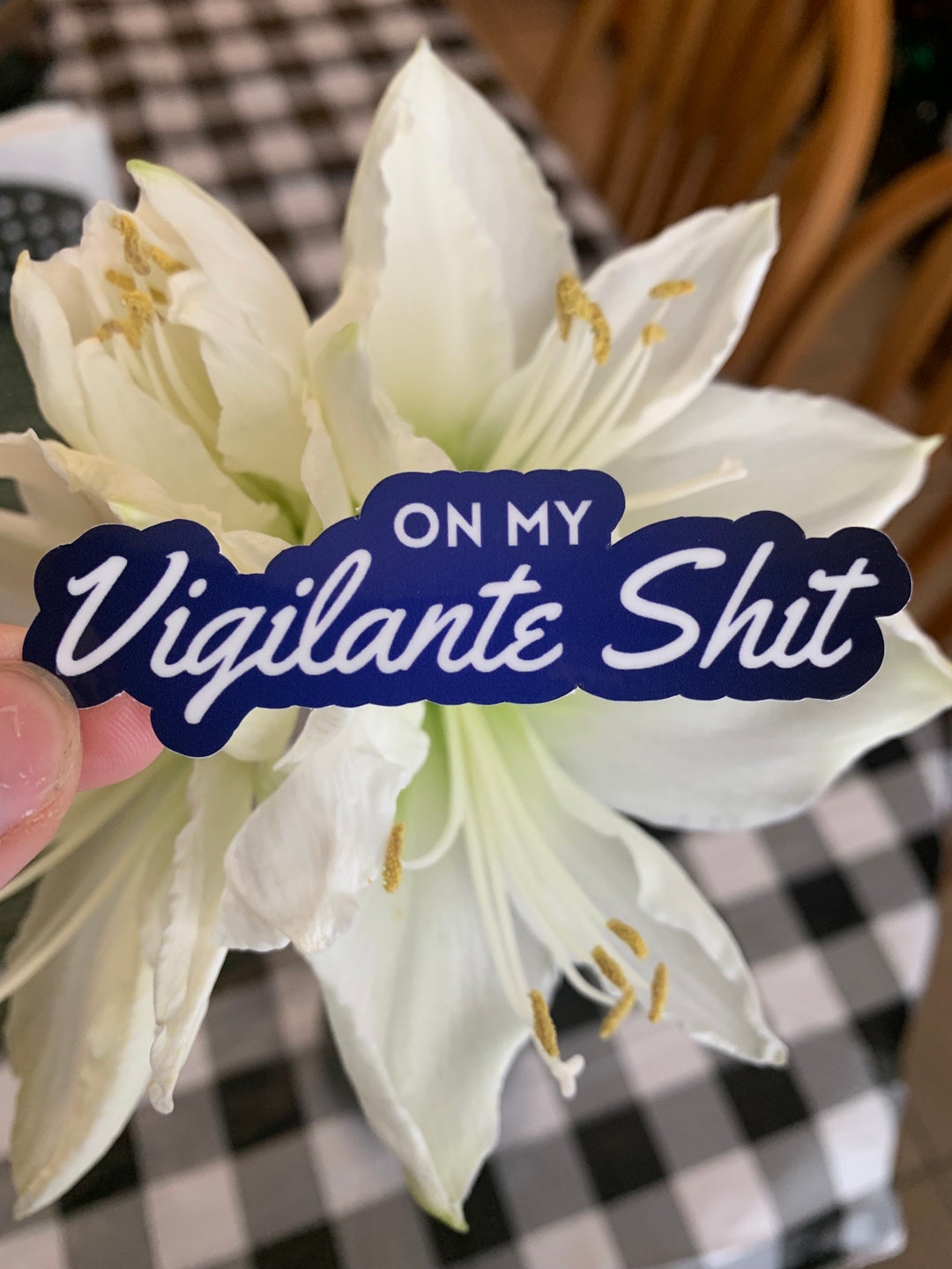 VIGILANTE SHIT Sticker - Etsy