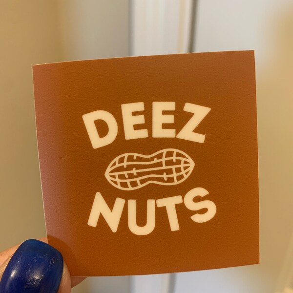 Deez Nuts Decal - Etsy
