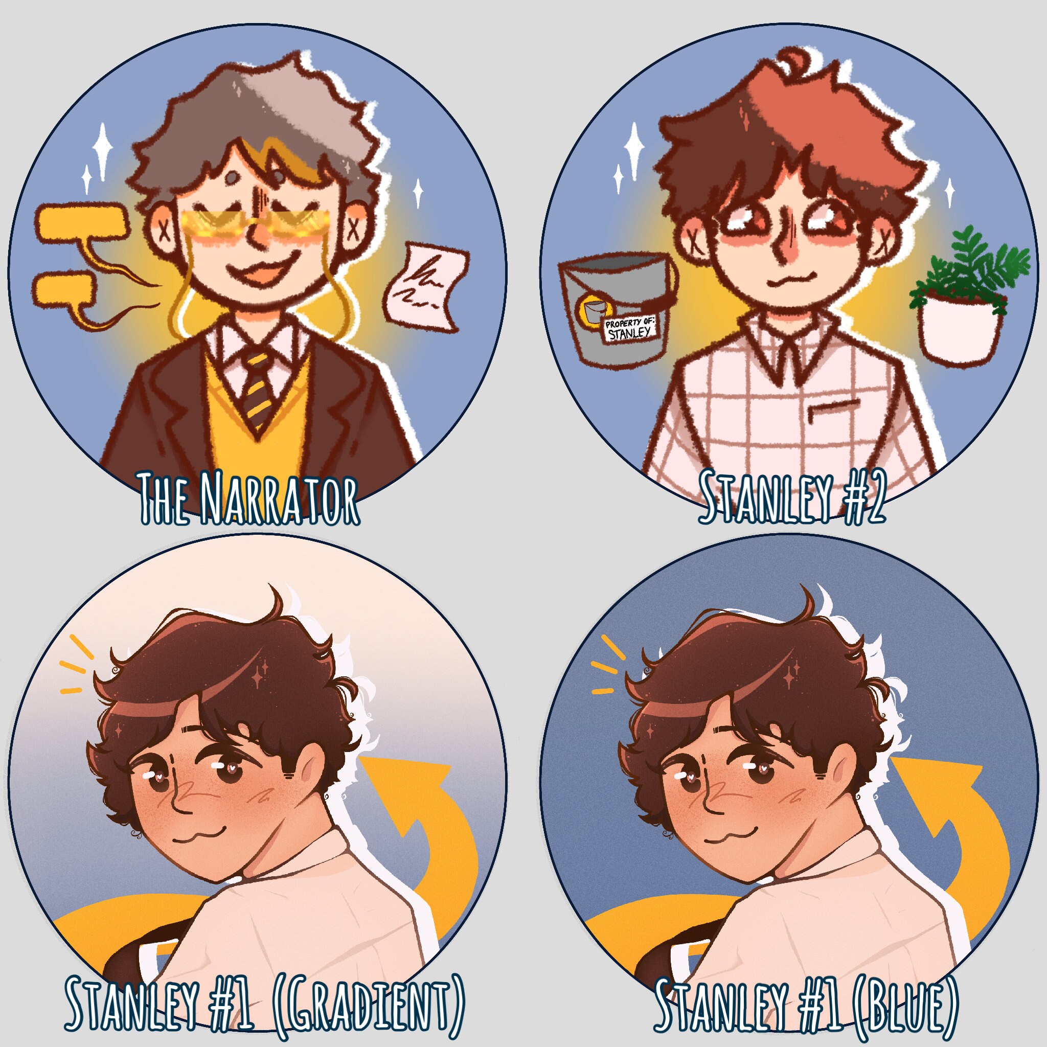 The Stanley Parable Cute Homemade 1.5" (37mm) Badges and Buttons - Etsy