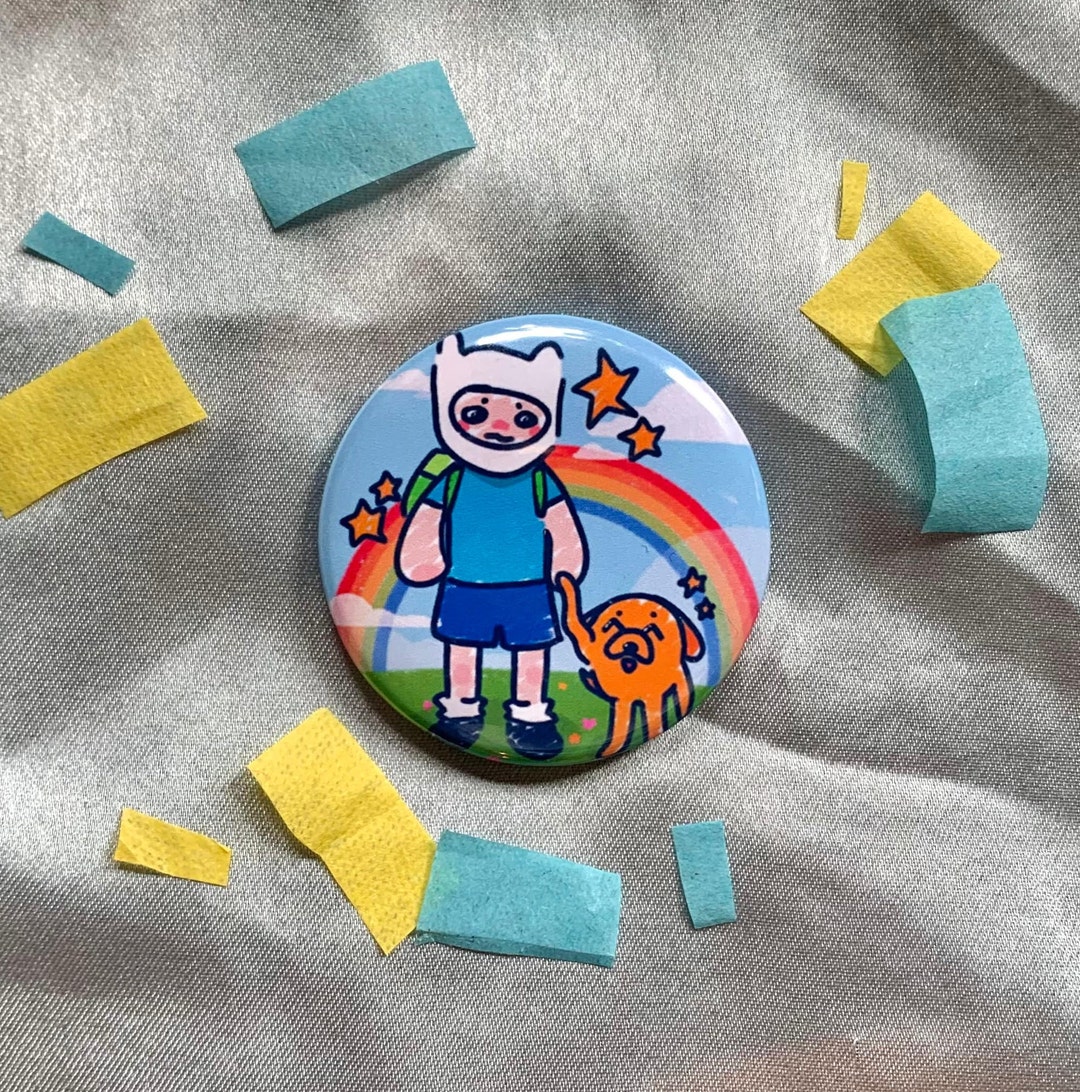 Adventure Time Cute Homemade 1.5" (37mm) Badges and Buttons - Etsy