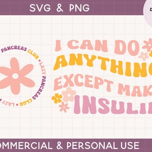 Diabetes Svg, Diabetic Svg, T1d Png, T2d Png, Type One Diabetic, Type ...