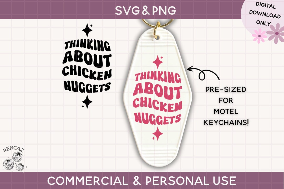 Motel Keychain Svg, Keychain Cut File for Cricut & Silhouette, Funny ...
