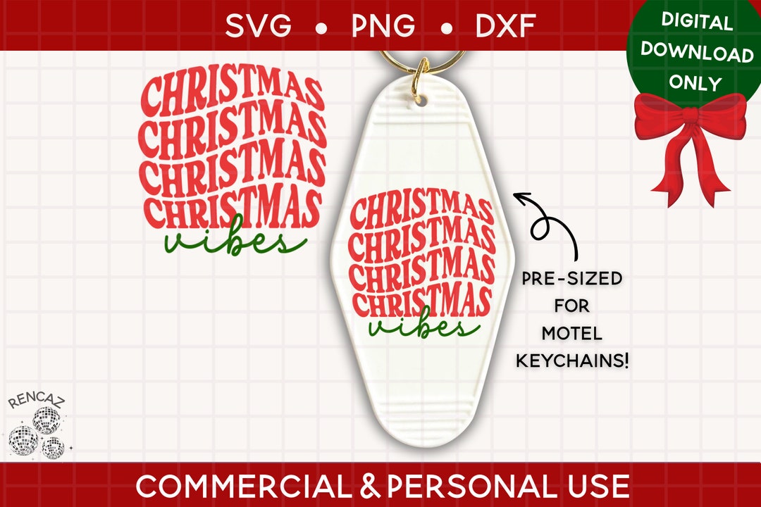 Motel Keychain Svg, Keychain Cut File for Cricut & Silhouette, Funny ...
