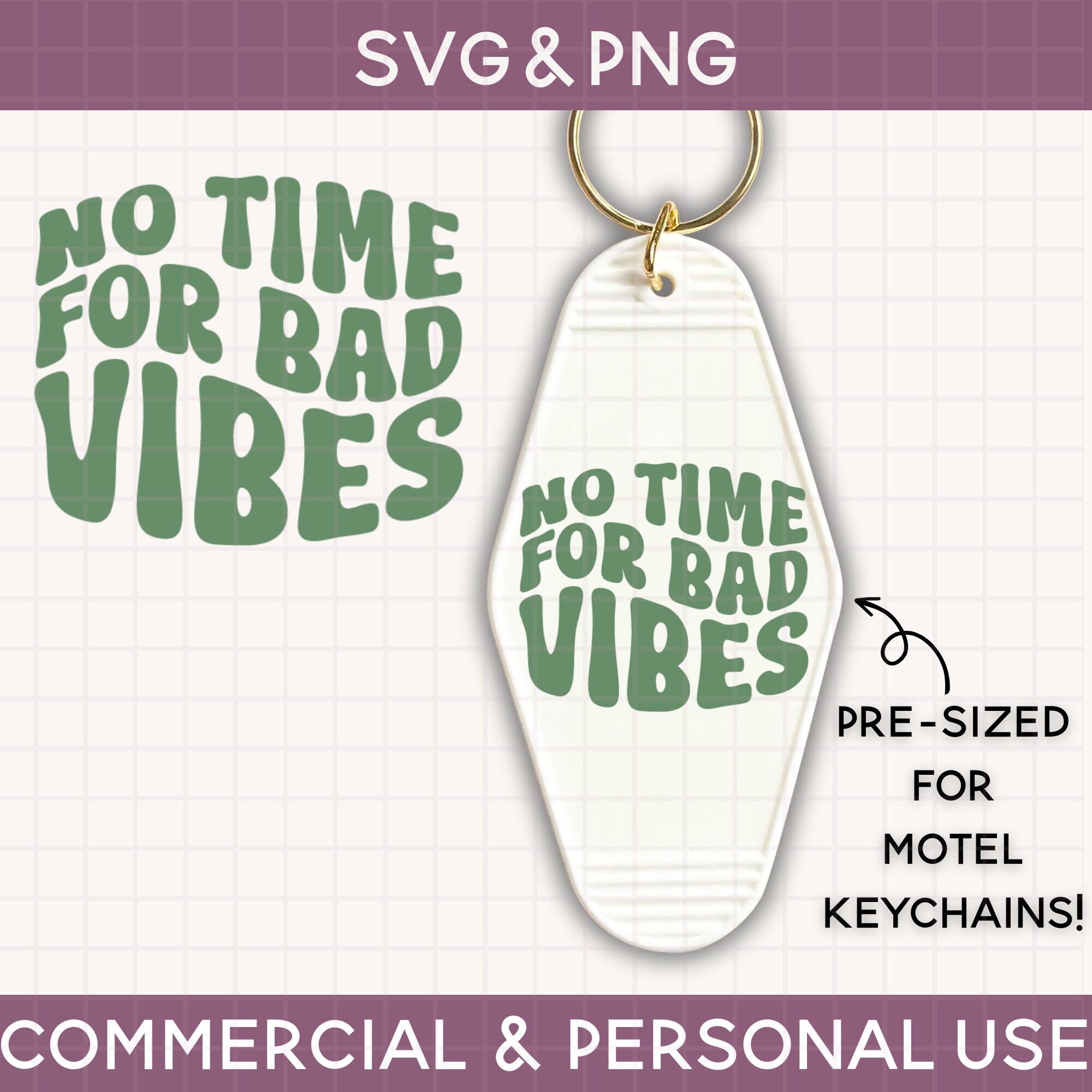 Motel Keychain Svg Keychain Cut File for Cricut & Silhouette - Etsy