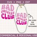 Motel Keychain Svg, Bad Drivers Club, Keychain Cut File for Cricut ...