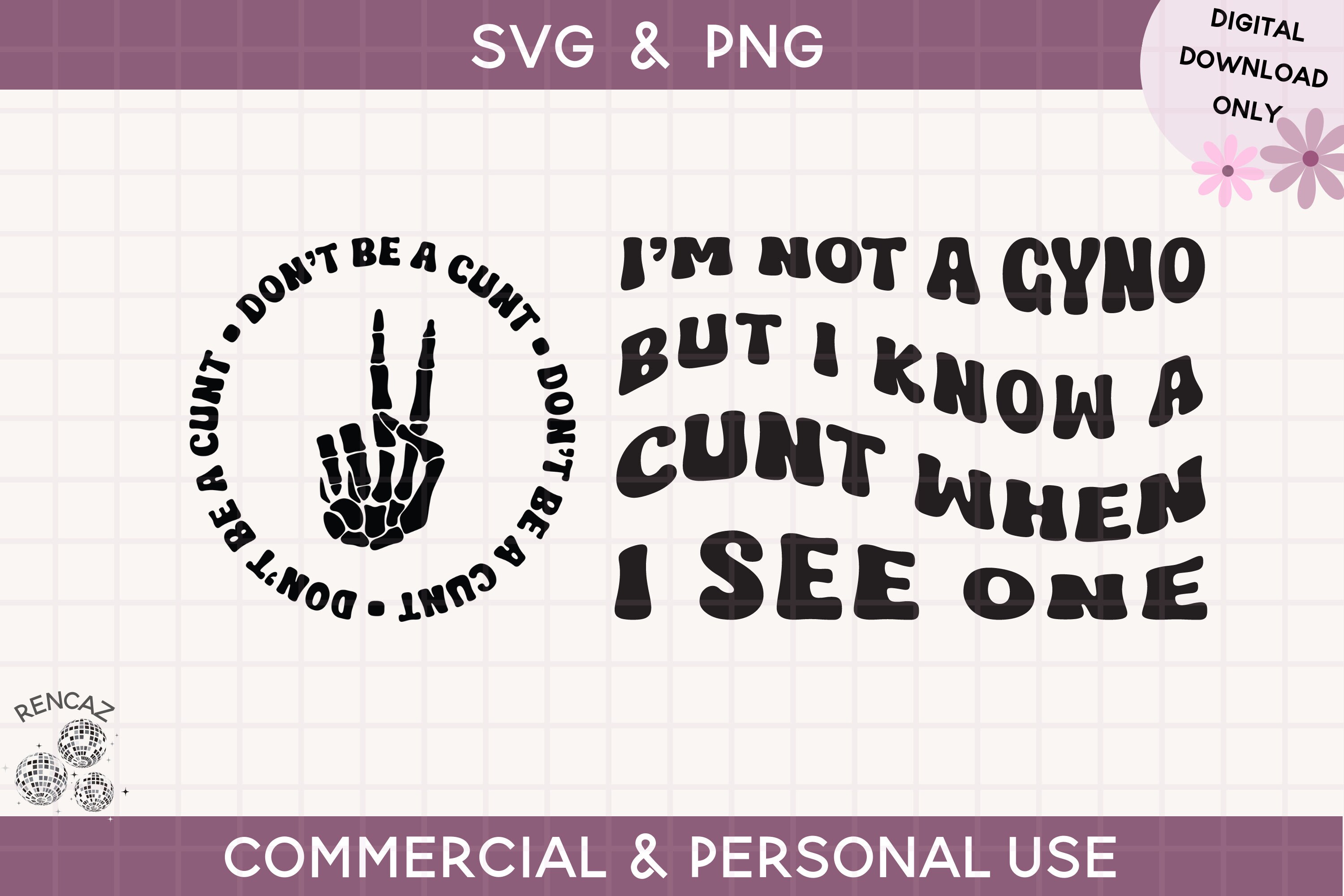 Adult Humor Svg Inappropriate Svg Not a Gyno Png Don't - Etsy