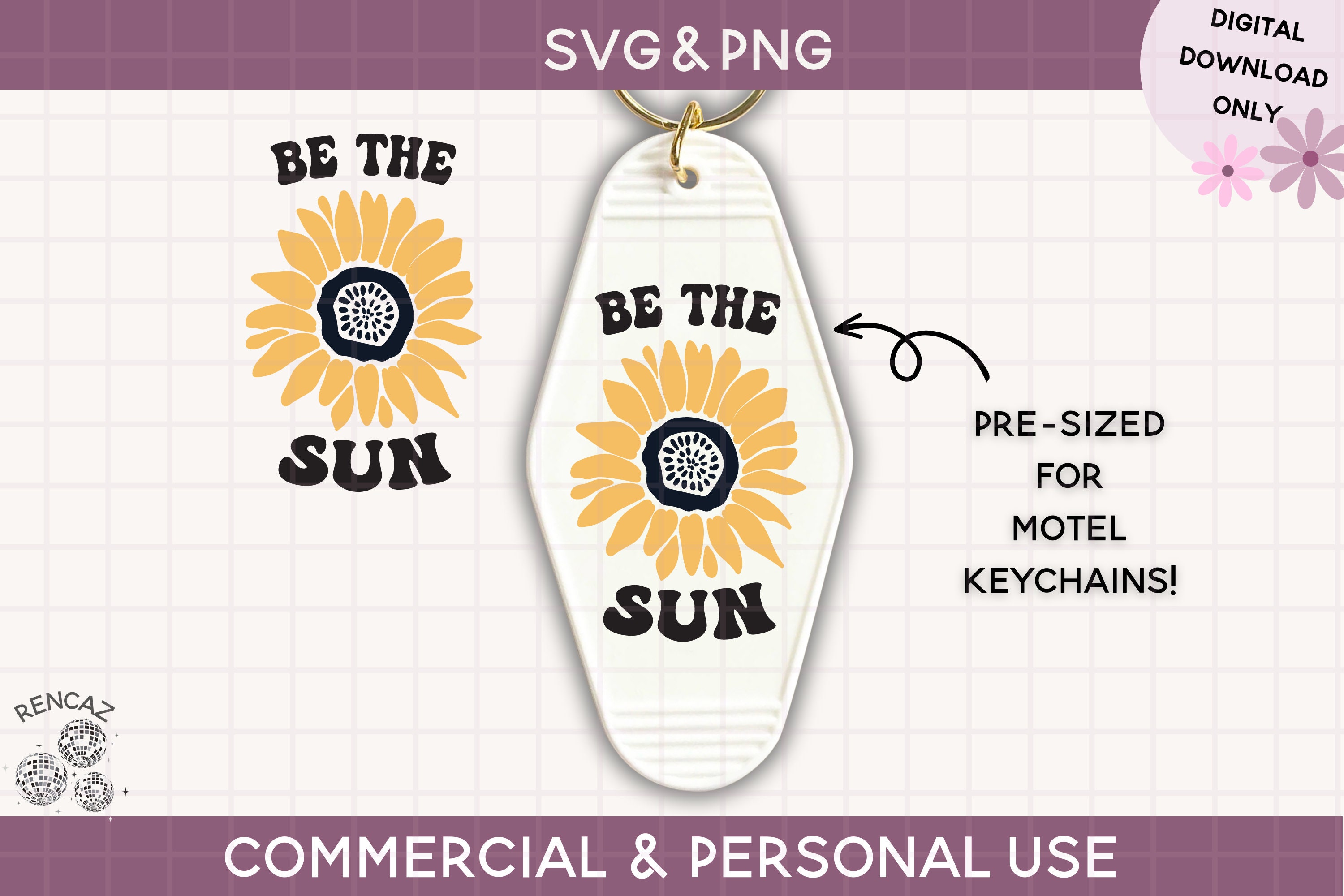 Motel Keychain Svg Keychain Cut File for Cricut & Silhouette - Etsy