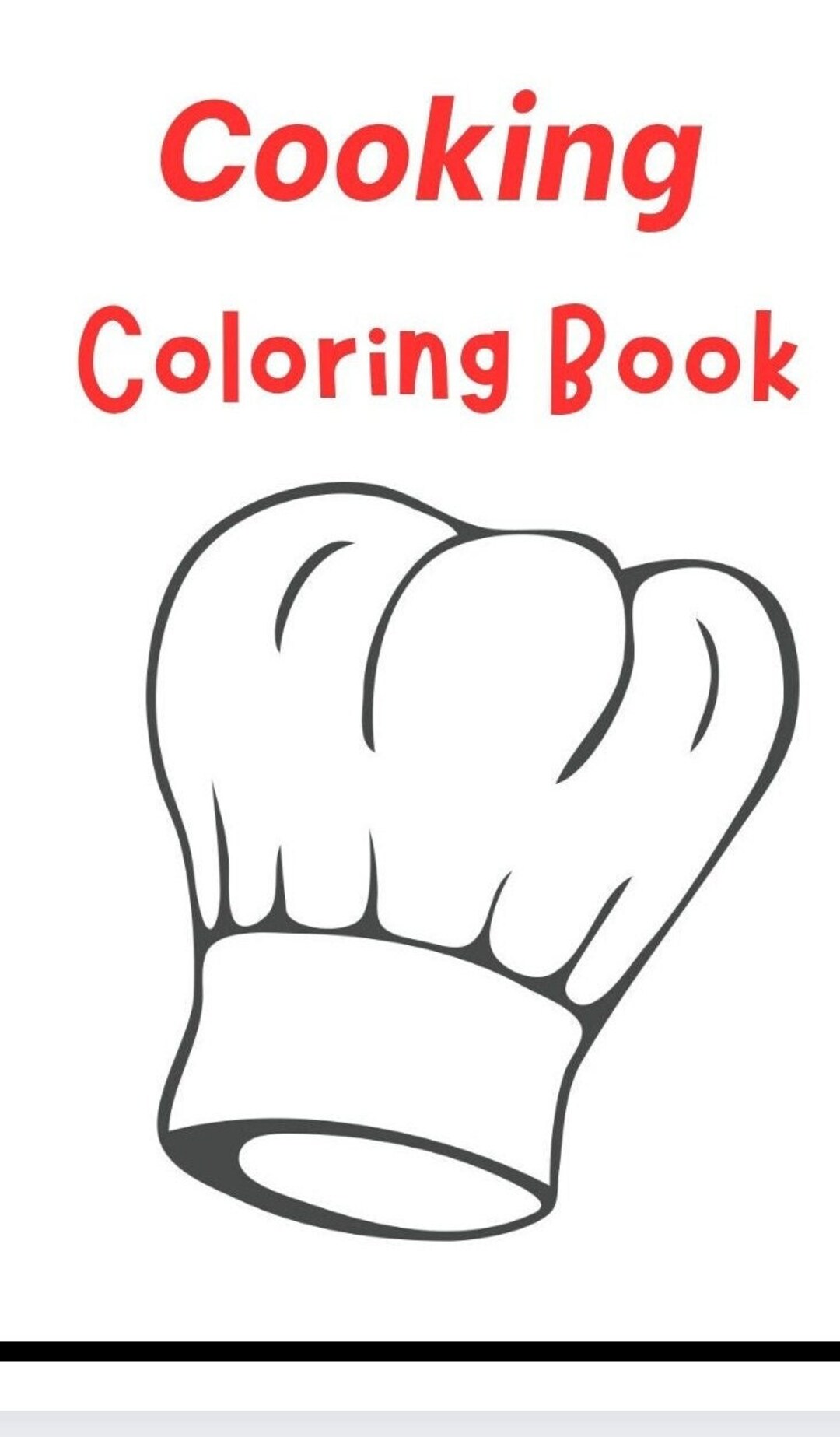Fun Cooking Coloring Book. Fun Kitchen Themed Color Book.. Great 10 ...